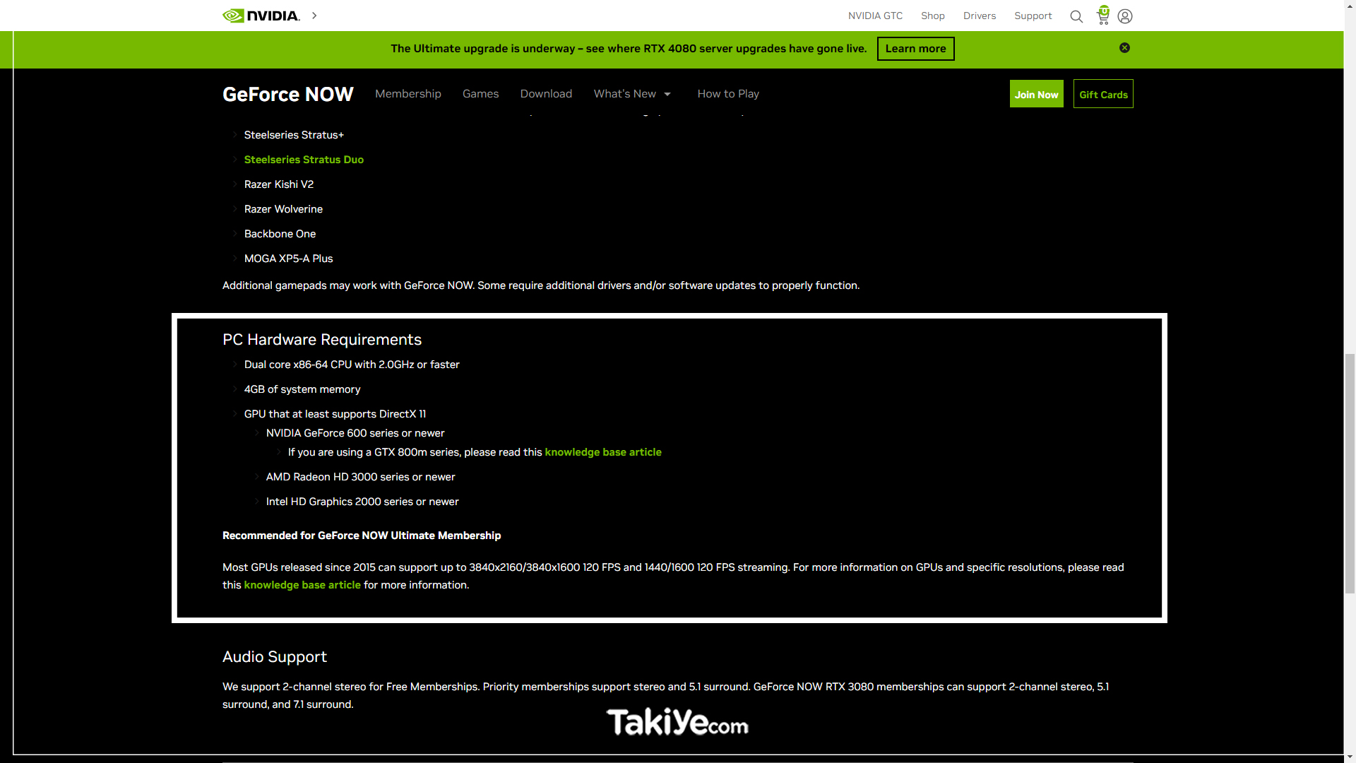 GeForce Now Error Code 0xc0f1103f Hatası Çözümü - Takiye.com