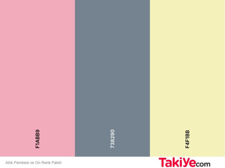 Gri ile Uyumlu Renkler: Griyle Uyan Renk Kombinasyonları - Takiye.com