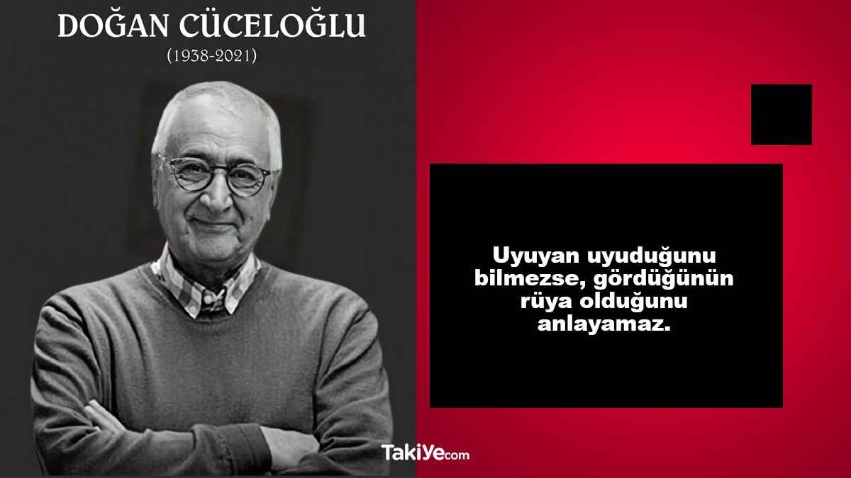 Doğan Cüceloğlu Sözleri - Çocuk, Aile, Hayat Üzerine Sözler - Takiye.com